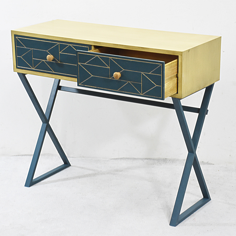 Geometry Leg Design Vintage Classic Wooden Console Table - Buy Wooden ...